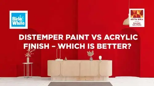 Distemper vs Acrylic: Which Paint Truly Brightens Your Walls?